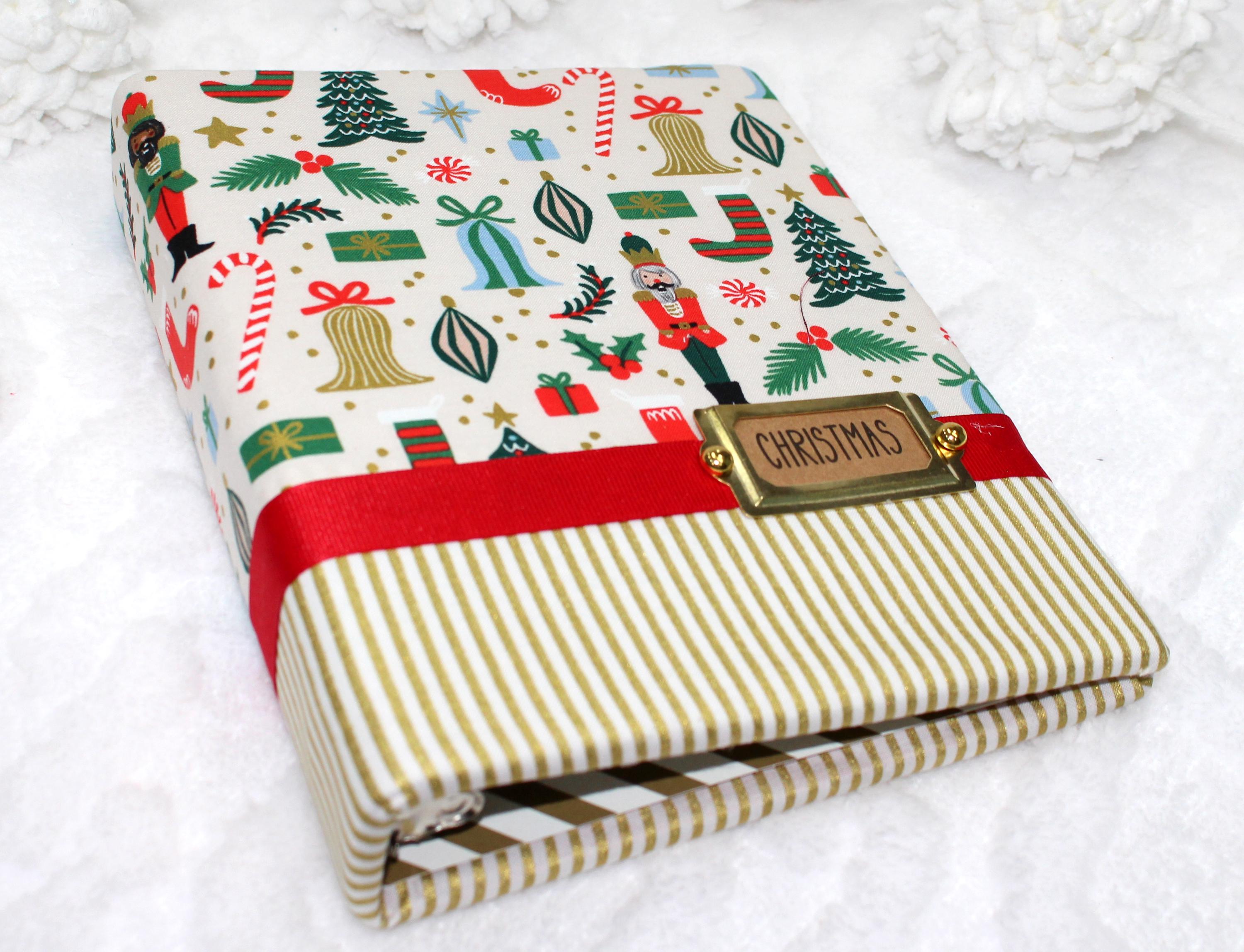Christmas Card Binder, Christmas Memory Book, Family Christmas Photo ...