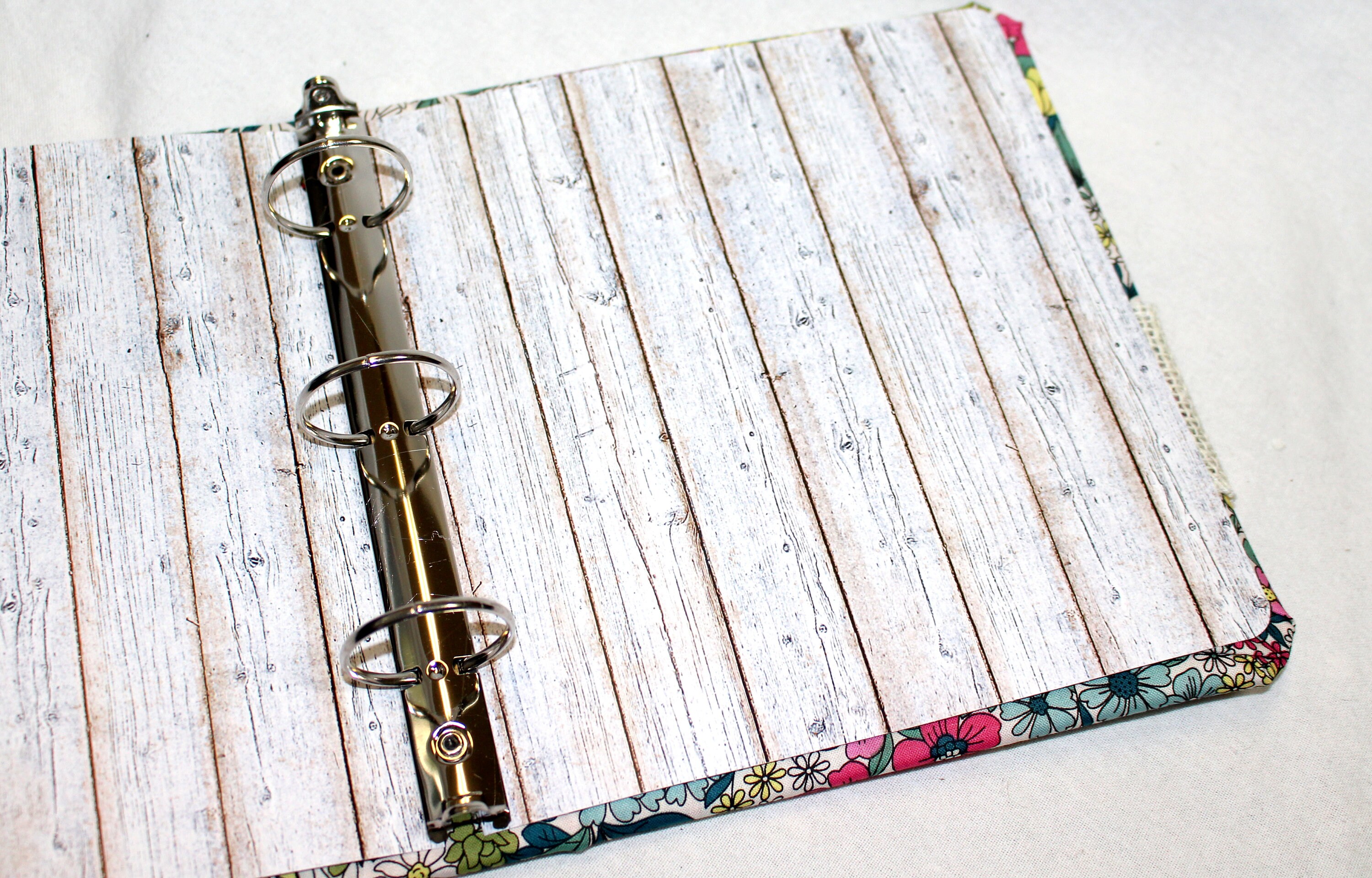 Personalized Binder 3 Ring Notebook Garden Floral Binder - Etsy