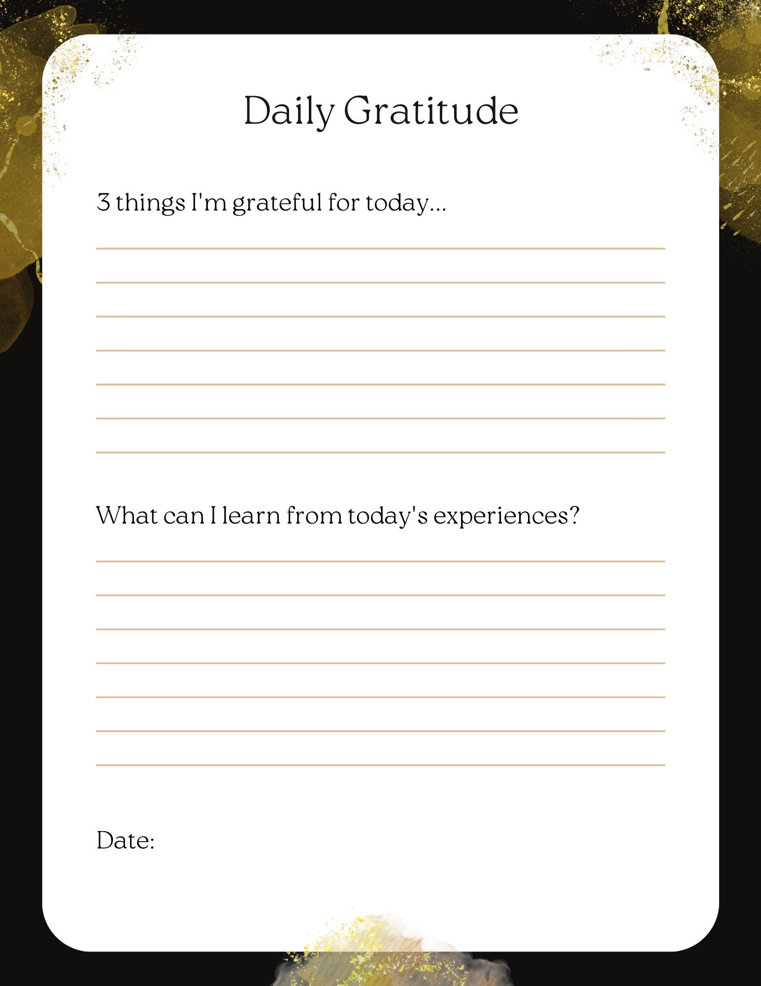 Digital Journal (print or Download) - Etsy