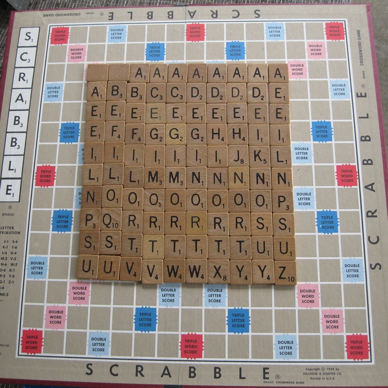 Scrabble Letters - Etsy