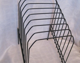 Vintage Table Top Small File Organizer Home Office Metal Desk - Etsy