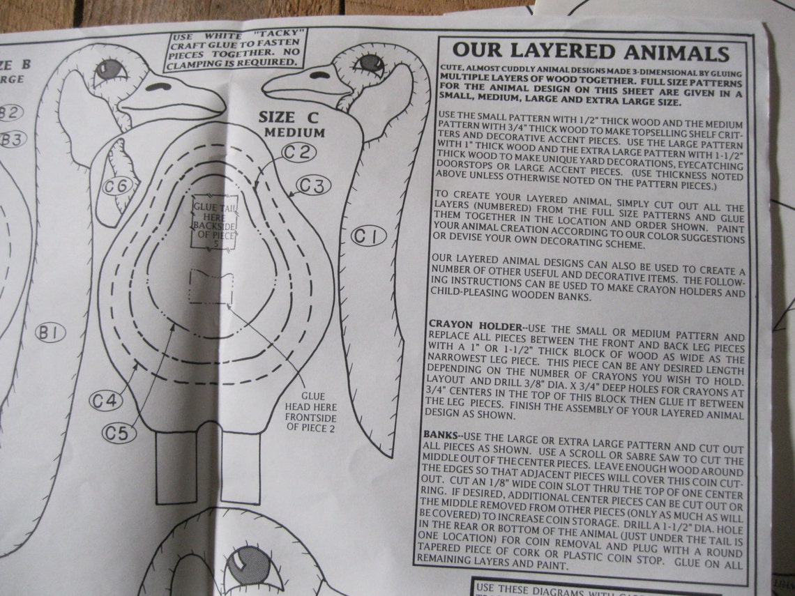 Cow Woodworking Patterns-lifesized Cow Pattern-the Winfield Collection ...