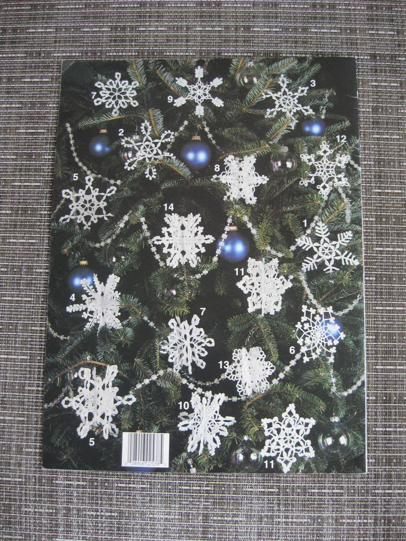 Crochet Snowflakes Book-crochet Christmas Trees-crystal - Etsy