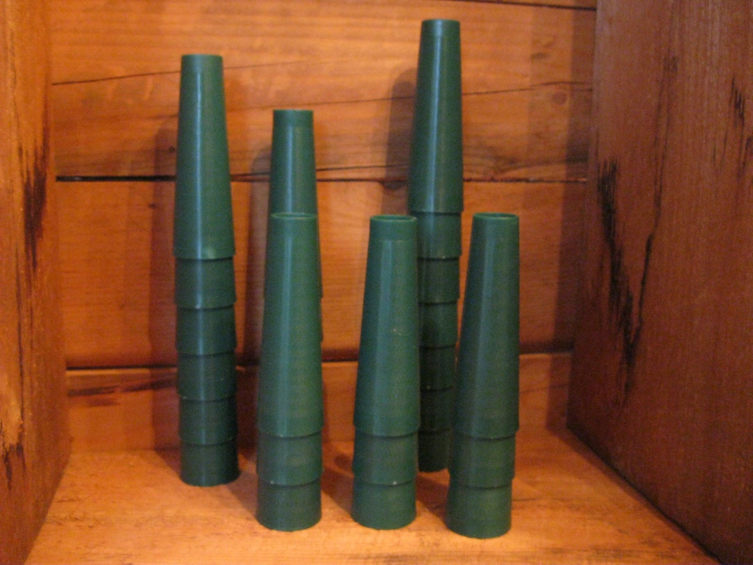 9 Gnome Supply-plastic Cones-empty Plastic Serger Cones-lace Storage ...