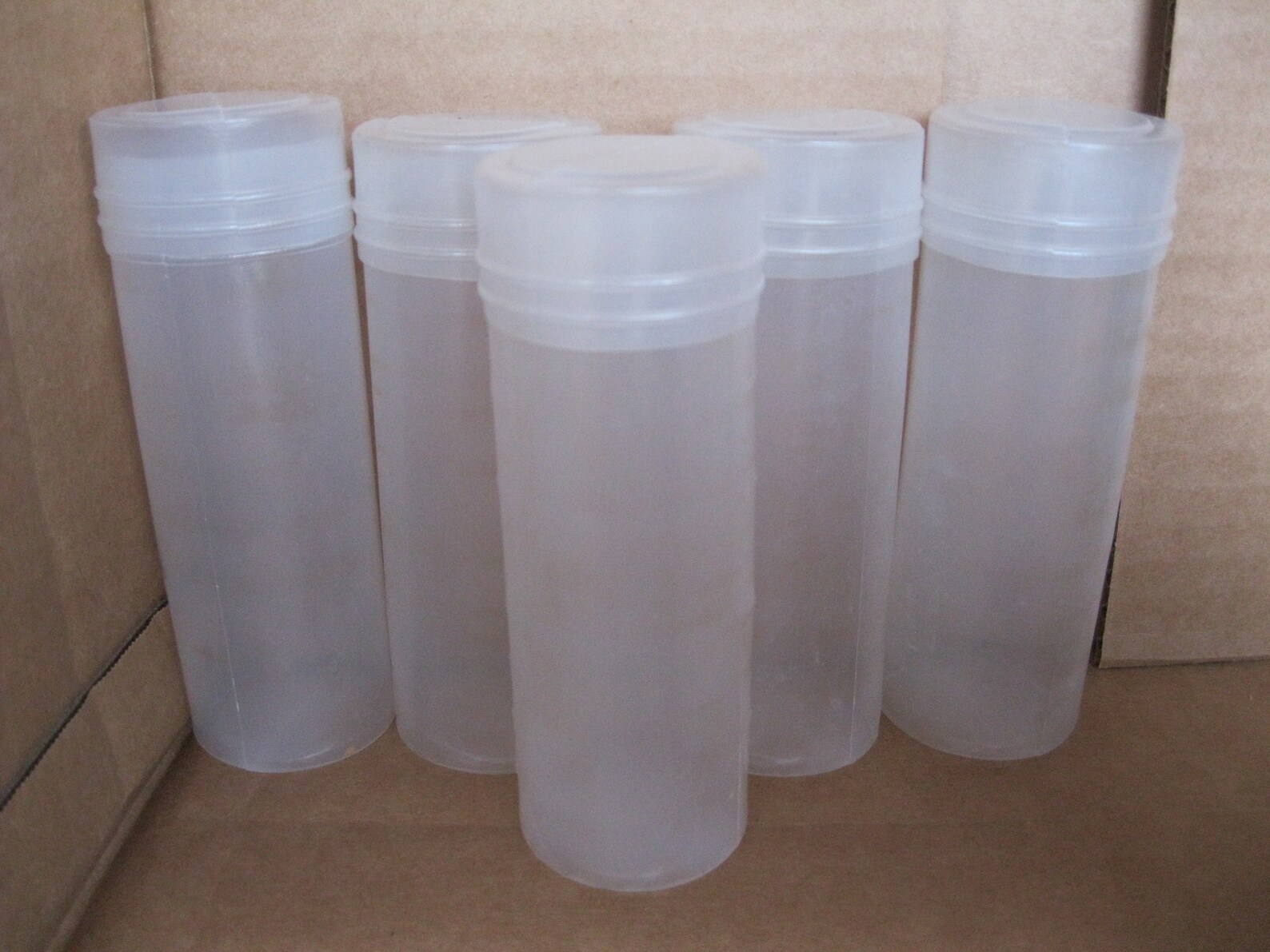 16 Storage Containers-empty Plastic Storage Tubes-storage Containers ...