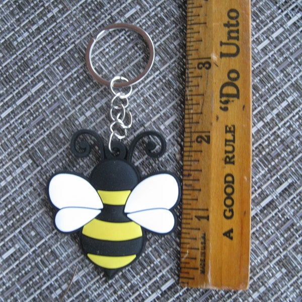 Bee Key Chain - Etsy