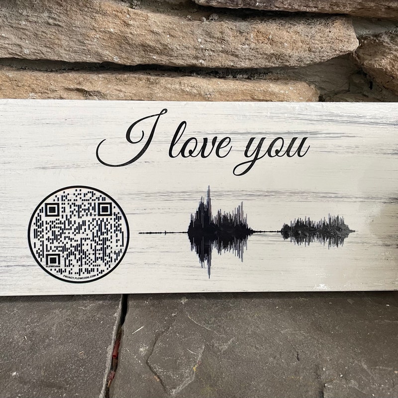 Soundwave Art Qr Code - Etsy