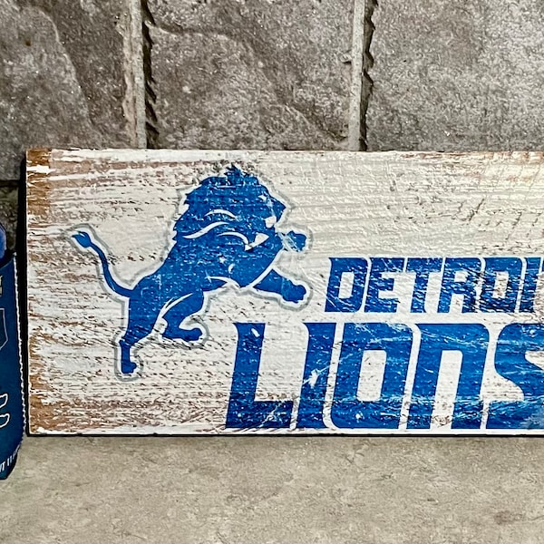 Detroit Lions Sign - Etsy