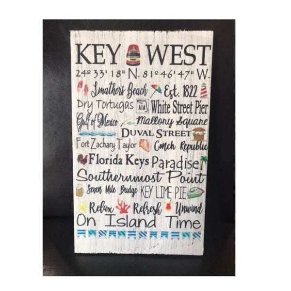 Key West Sign - Etsy