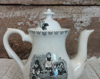 Black Transferware - Etsy