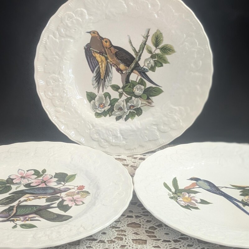 Three Bird Plates - Etsy