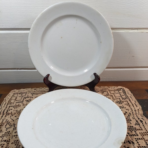 Antique White Ironstone - Etsy