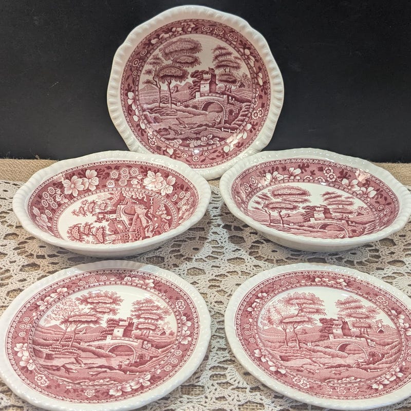 Spode Transferware - Etsy