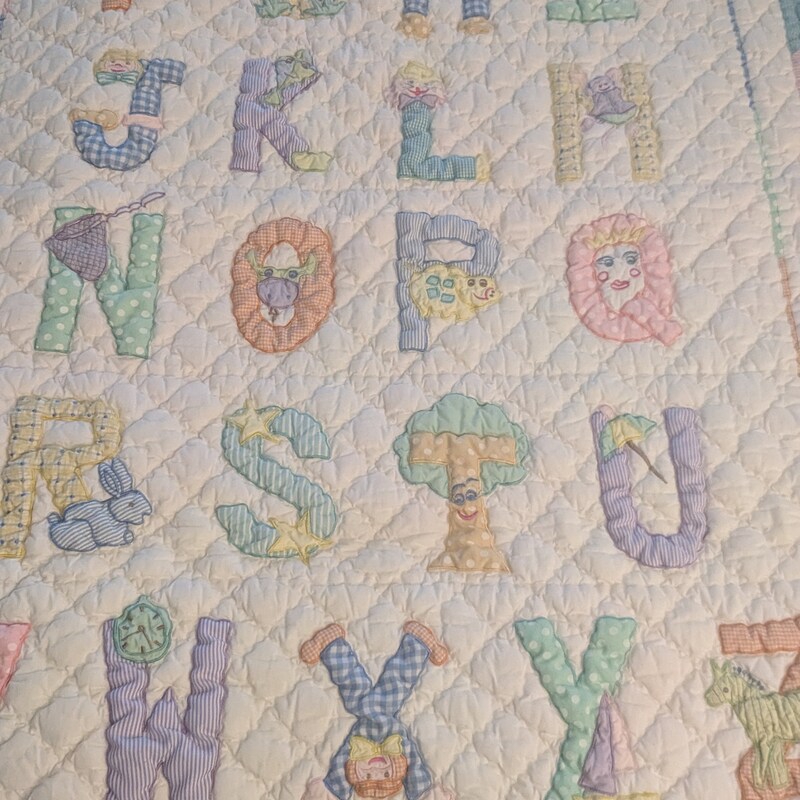 Alphabet Quilt - Etsy