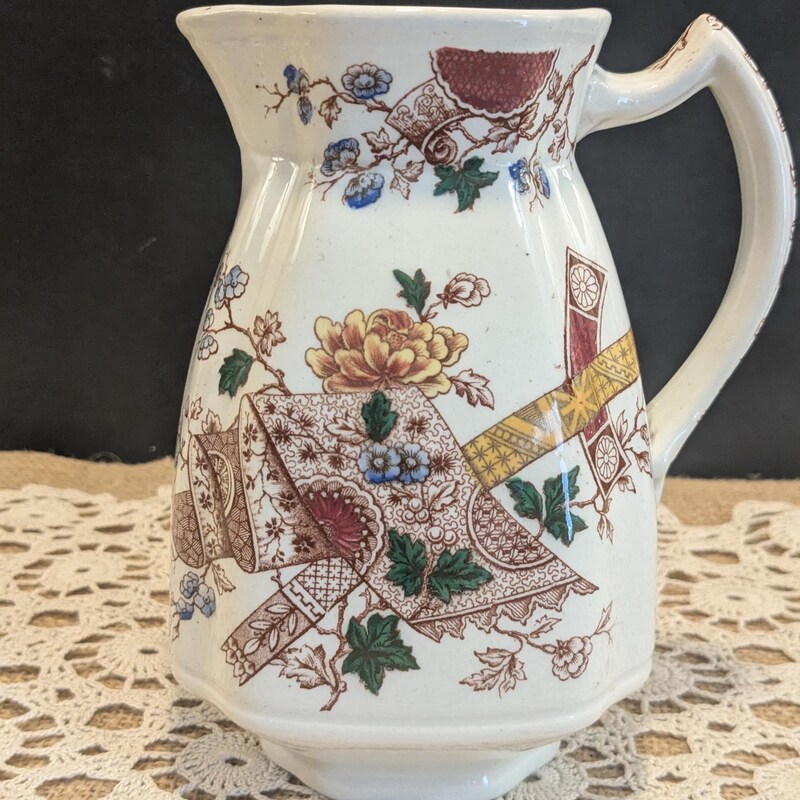Transferware Pitcher - Etsy