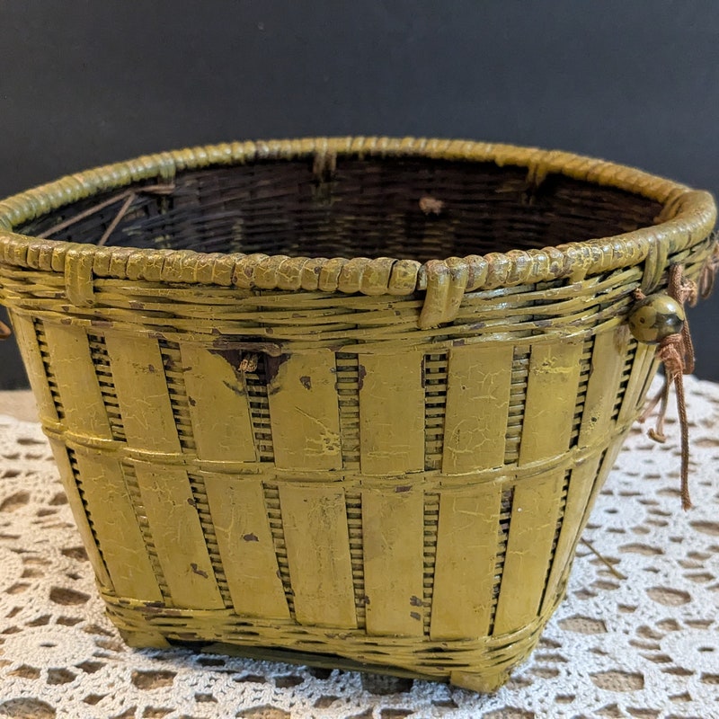 Primitive Basket - Etsy
