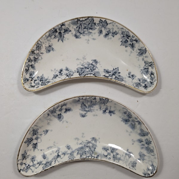 Blue English Dishes - Etsy