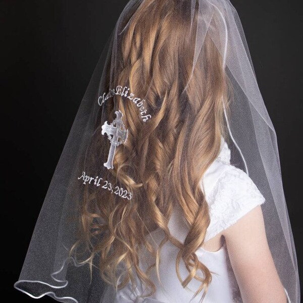 Communion Veil - Etsy