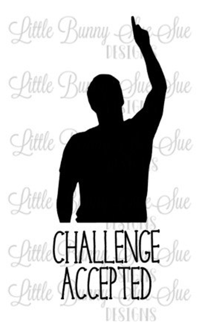 Challenge Accepted Liv and Maddie SVG PNG DXF Cutting - Etsy