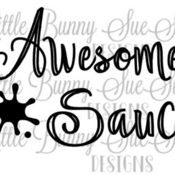 Awesome Sauce - Etsy