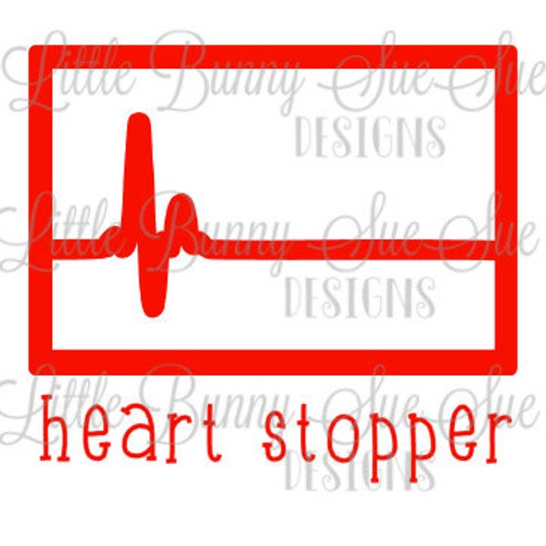 Heart Stopper Svg - Etsy