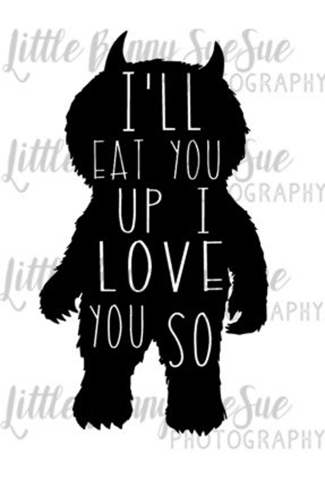 Wild Things Monster, Boys, SVG PNG DXF Cutting Machine File, Silhouette ...