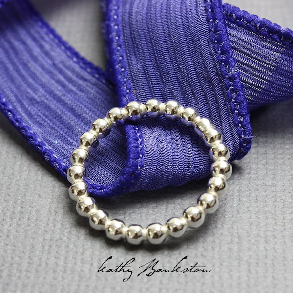 Thin Silver Ring - Etsy