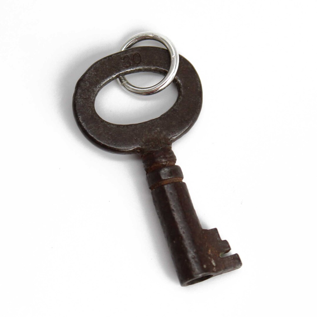 Vintage Skeleton Key Charm, Authentic Key Pendant, Key to My Heart ...