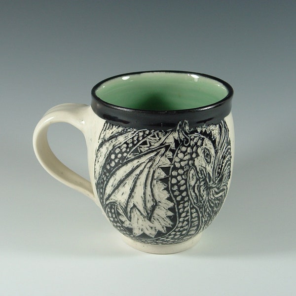 Dragon Mugs - Etsy