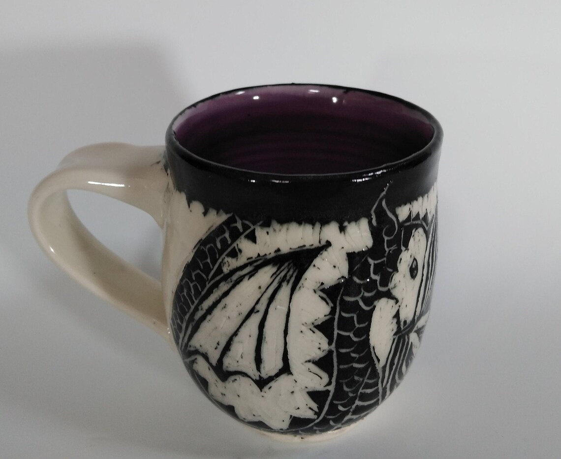 Double Dragon Mug - Etsy