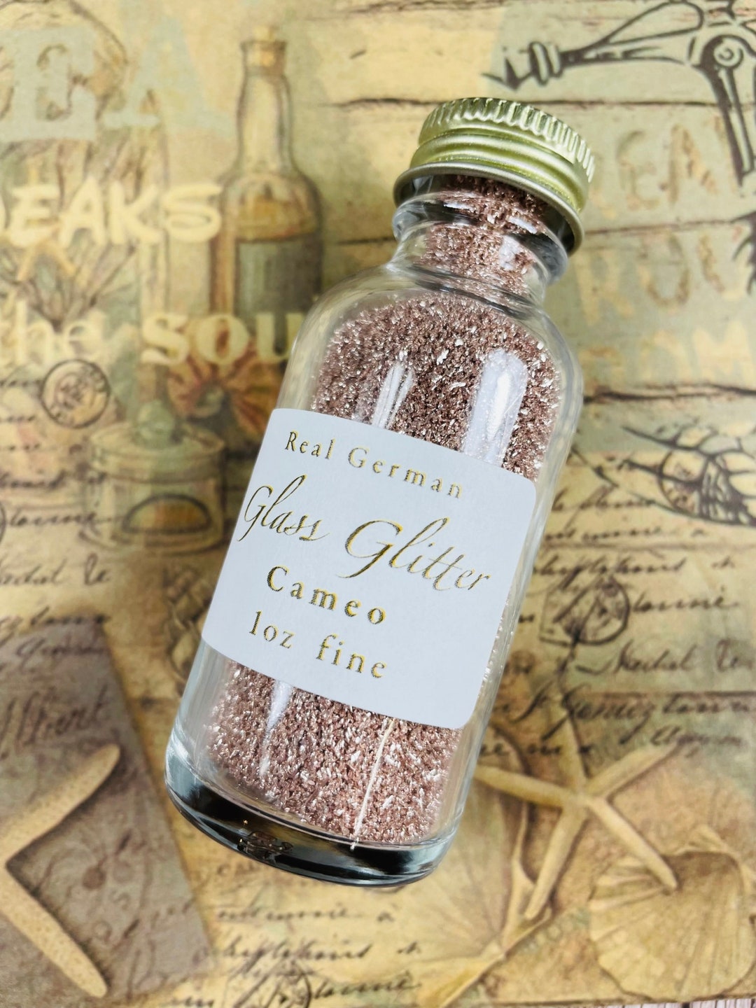 Cameo Glass Glitter Produced in Germany - Etsy