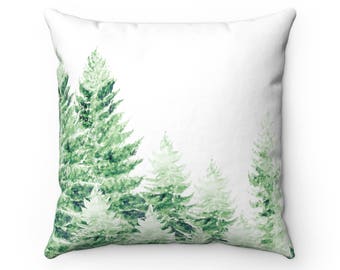 Pine tree pillow | Etsy