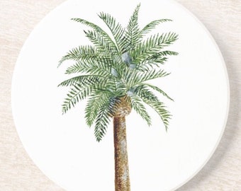 Palm Tree Coasters - Etsy