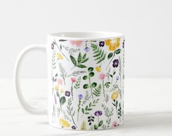 Botanical Mug - Etsy