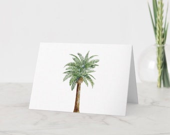 Blank Palm Tree Card - Etsy