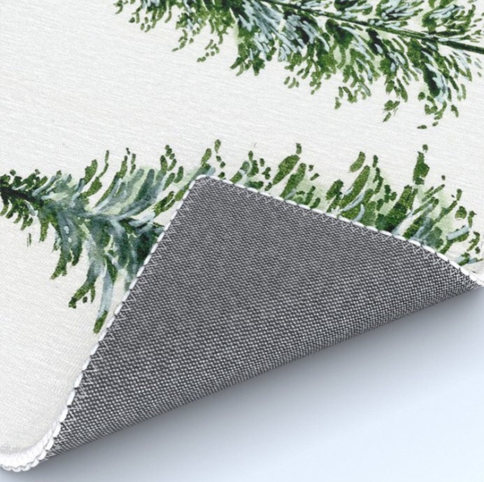 Pine Tree Area Rug woodland rug pine tree rug tree area | Etsy