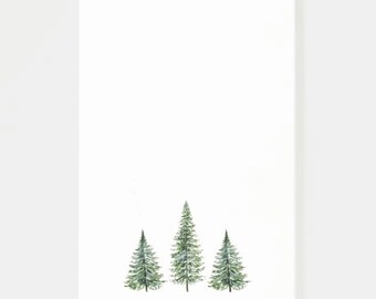 Pine Tree Notepad - Etsy
