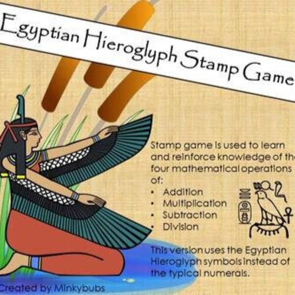 Hieroglyphic Stamp - Etsy