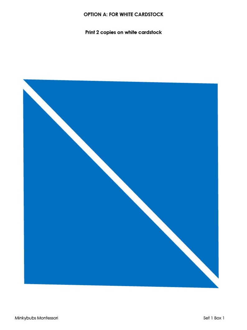 Constructive Triangles Rectangular Colored Set 1 Box 2 Printable ...