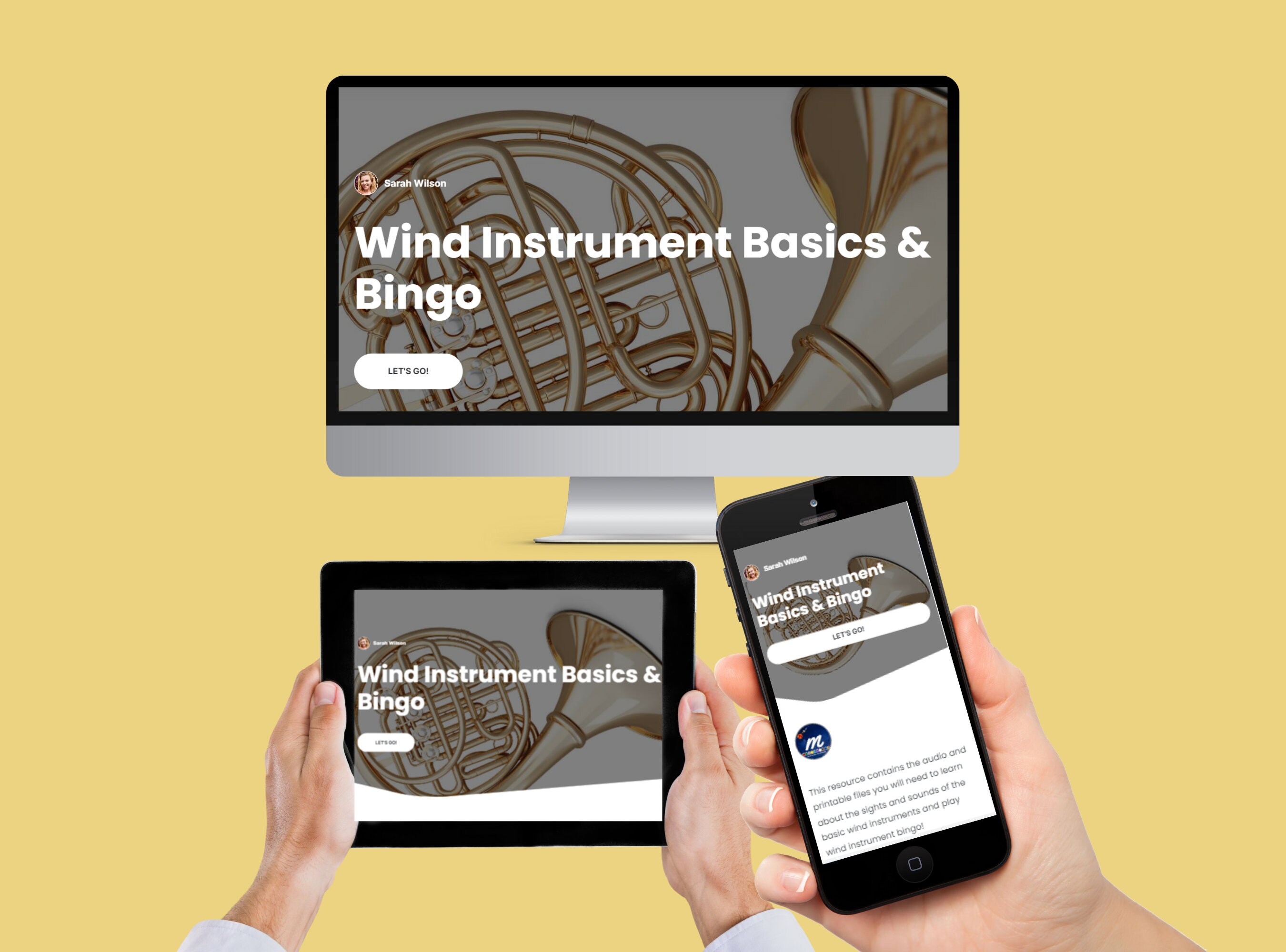 Music Instrument Bingo Wind Instruments of Orchestra With - Etsy