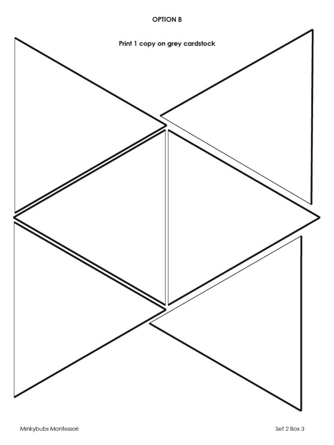 Constructive Triangles Rectangular Colored Set 2 Box 3 - Etsy