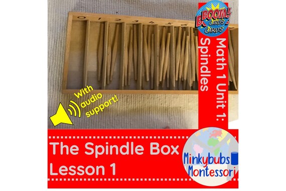 Montessori Spindle Boxes & Spindles Math 1 Unit 1: Numeration - Etsy