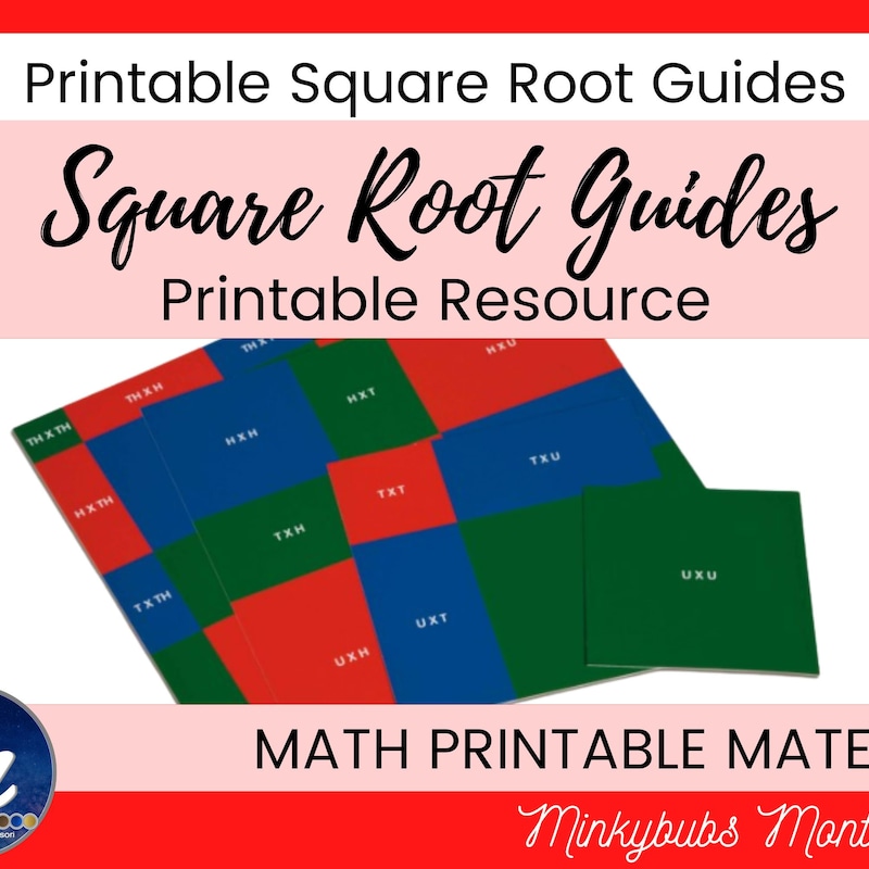 Sticky Notes Square Root 123 - Etsy New Zealand