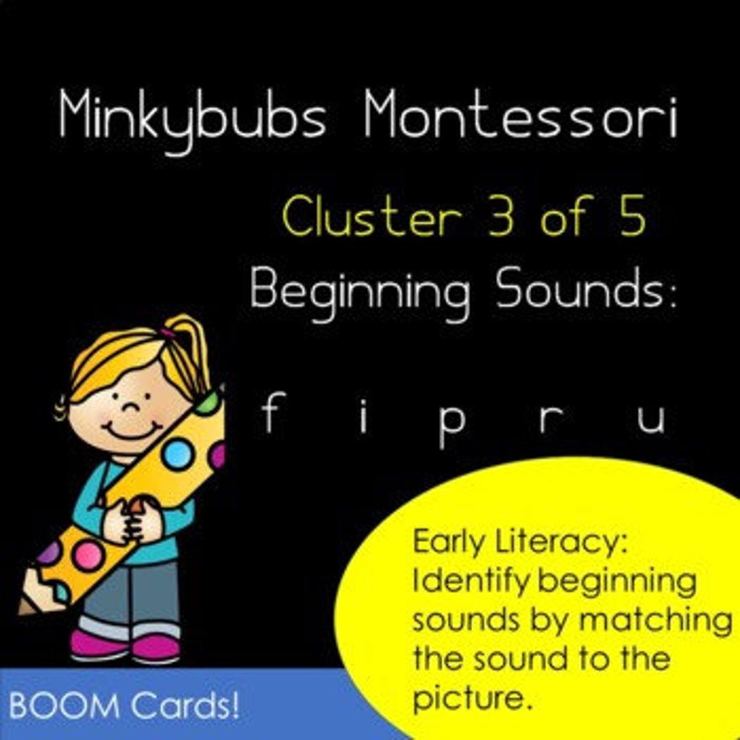 Beginning Letter Sounds Cluster 3 Boom Cards DISTANCE LEARNING Phonics ...