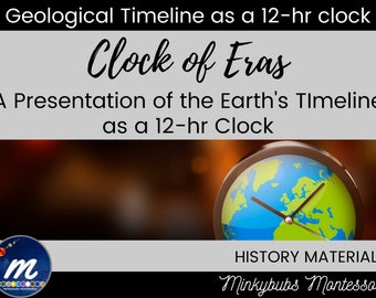 Clock of Eons Clock of Eras Montessori Great Stories - Etsy