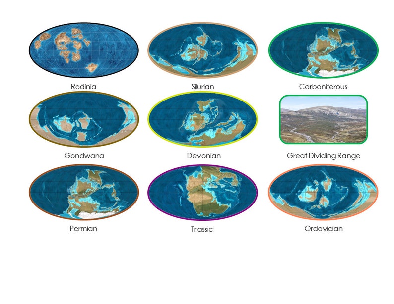 Montessori Timeline of Life Story of the Coming of Life Second Great ...