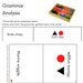 Simple Sentence Analysis Command Cards Grammar Parsing Workbook Subject ...