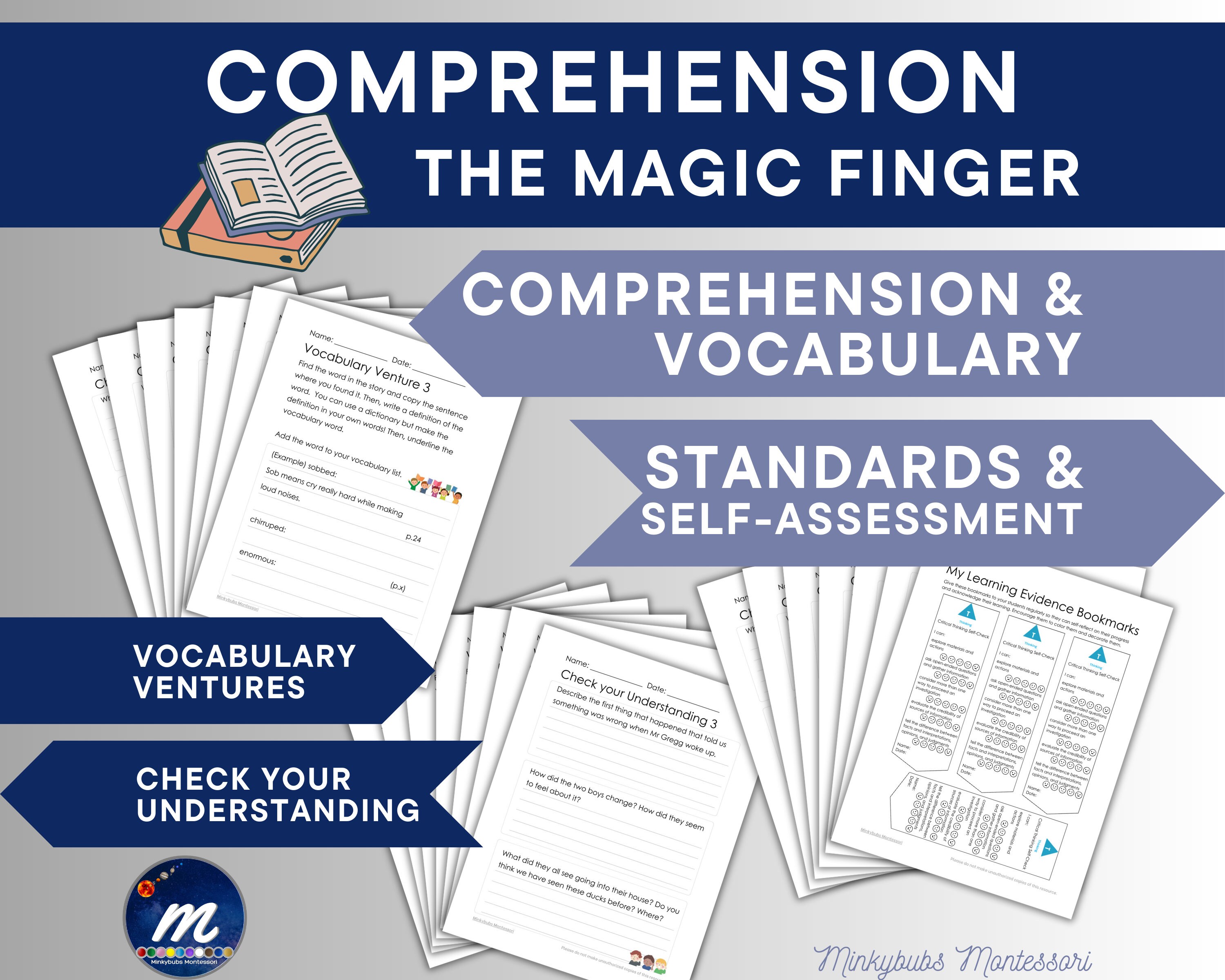 The Magic Finger Novel Study Roald Dahl No Prep Unit Study Print ...