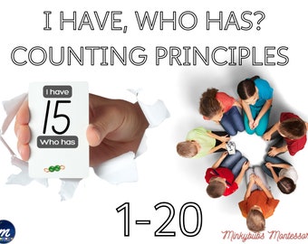 I Have Who Has Game - Etsy