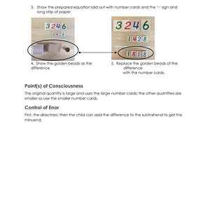 Montessori Math Manual PDF Ages 6-9 the 4 Operations Homeschool ...